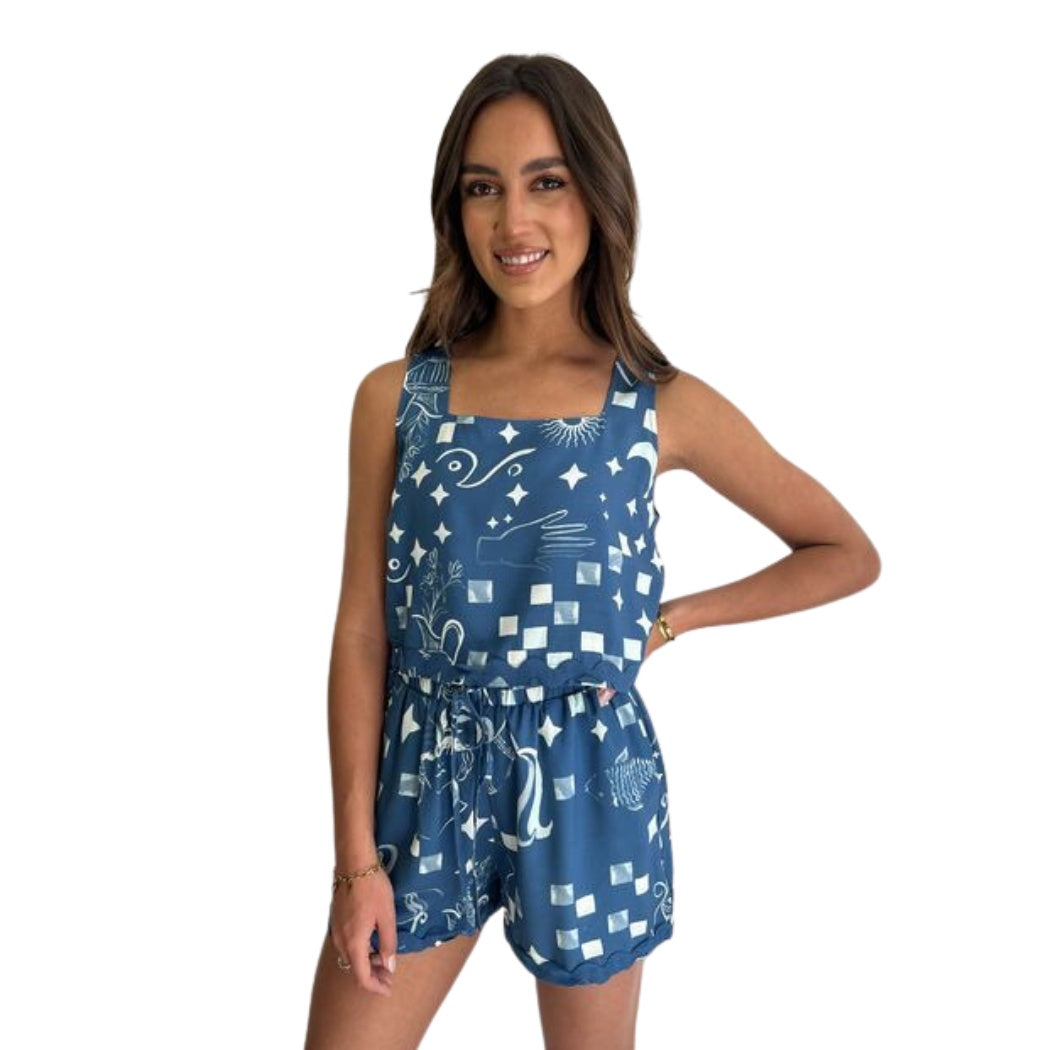 Miracle Celestial Short Set Blue White – Jungle Surf Shop