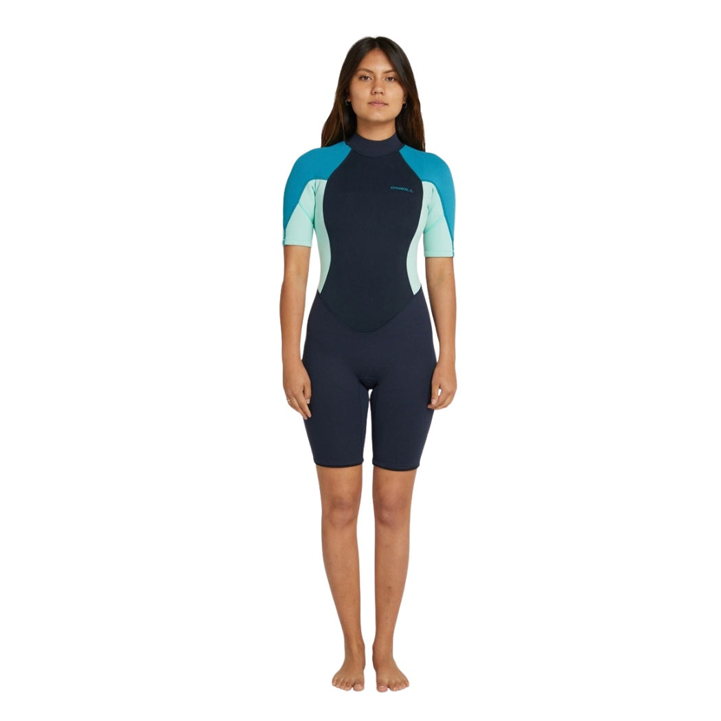 O'Neill Womens Reactor II 2MM Spring Suit Abyss Lagoon – Jungle Surf Shop