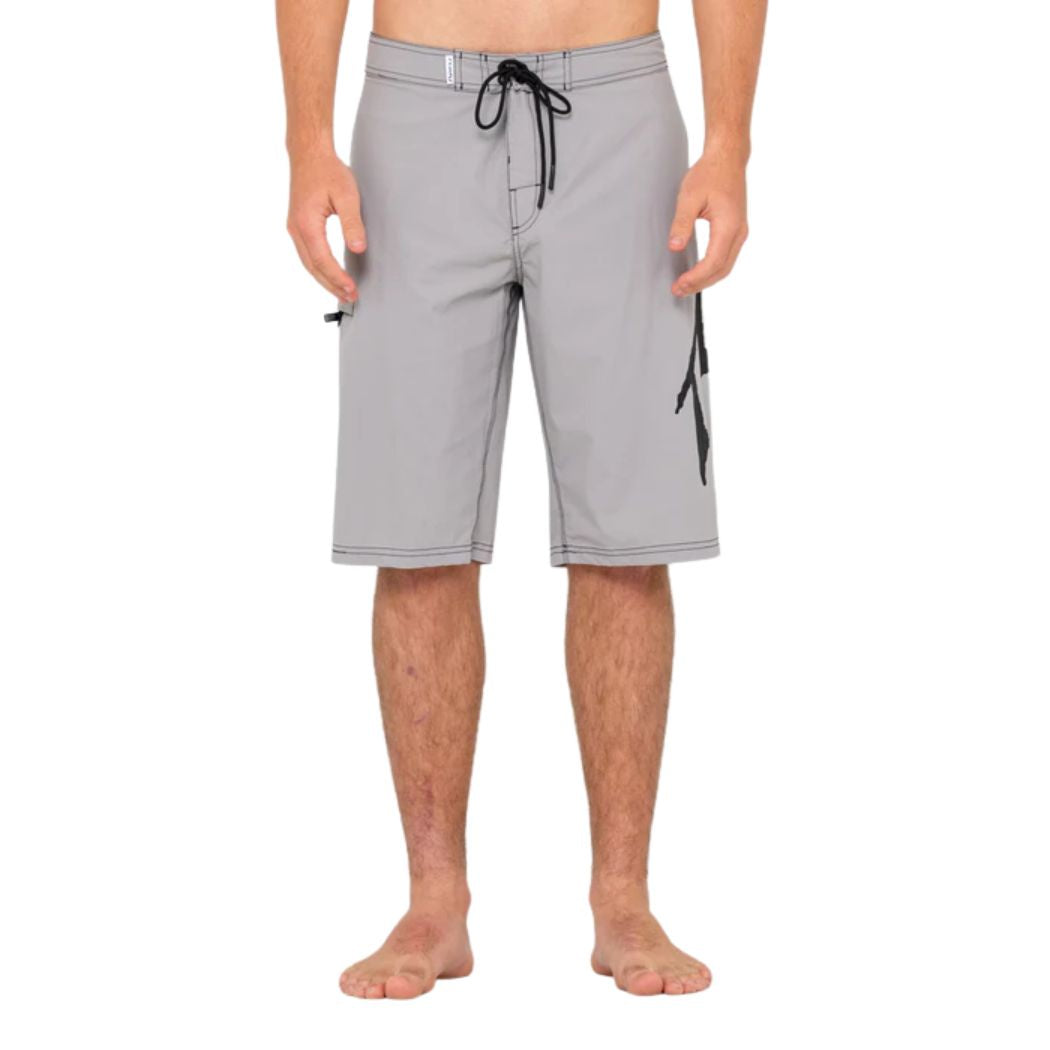 Rusty Fixed Competition Revolution Boardshort Stone Grey – Jungle Surf Shop