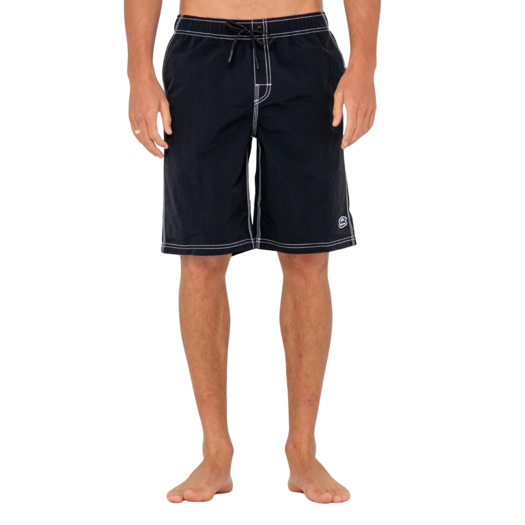 Rusty Heritage 95 All Day Short Black – Jungle Surf Shop