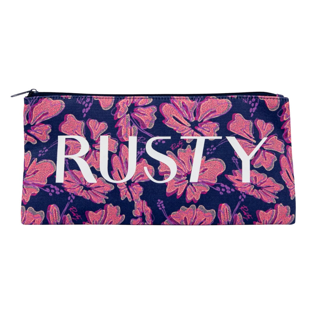 Rusty Paradise Pencil Case Girls Fuchsia – Jungle Surf Shop