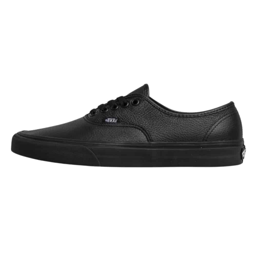 Vans Authentic Black Leather – Jungle Surf Shop